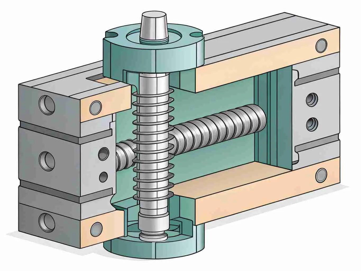 What does the screw of an injection molding machine do? - Injection ...